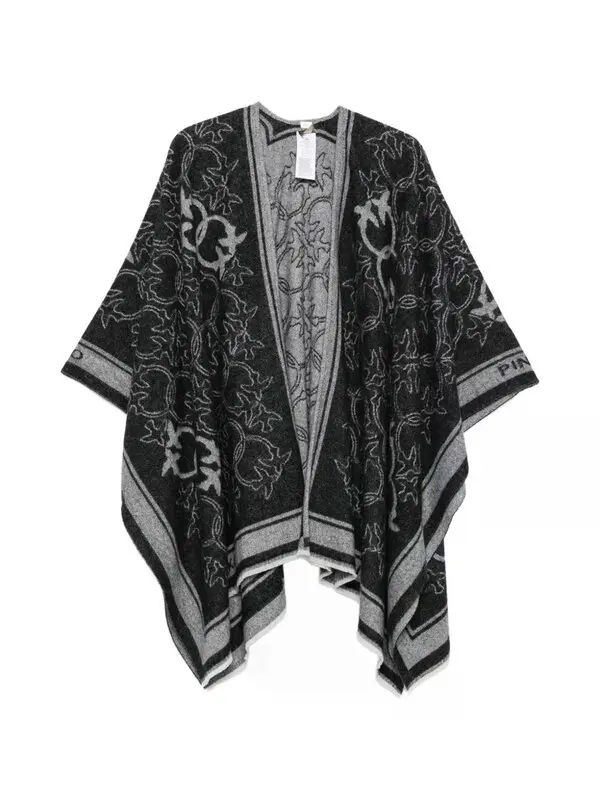 Pinko Croazia Monogram-pattern Cape