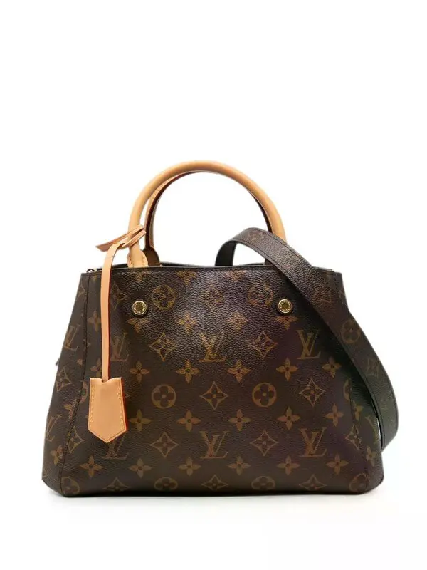 LOUIS VUITTON 2019 Monogram Montaigne Bb Satchel