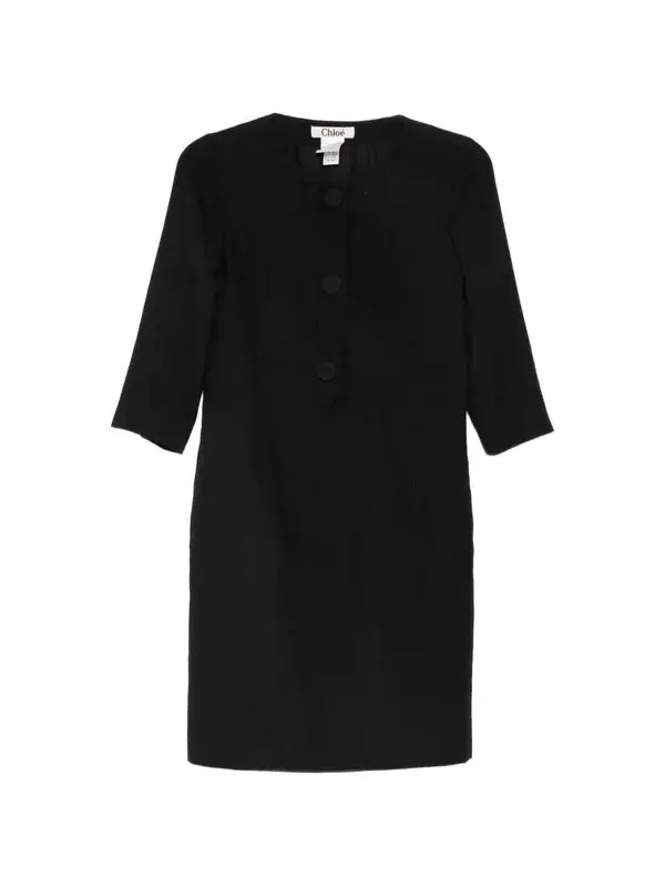 Chloé Buttoned Mini Dress