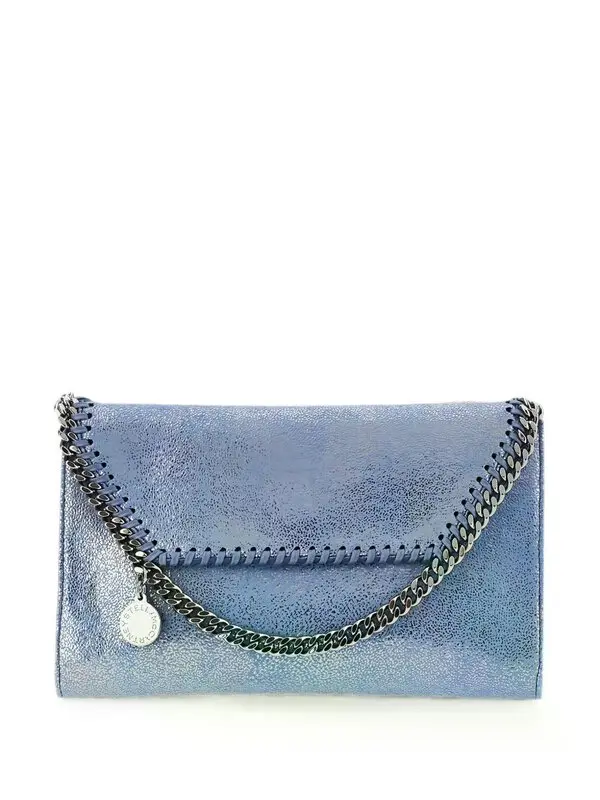 Stella McCartney Falabella Chain-trim Crossbody Bag - Blue