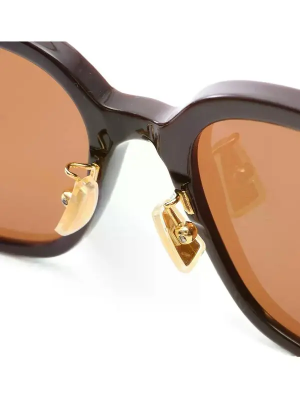 Bottega Veneta 2010s Square Frame Sunglasses