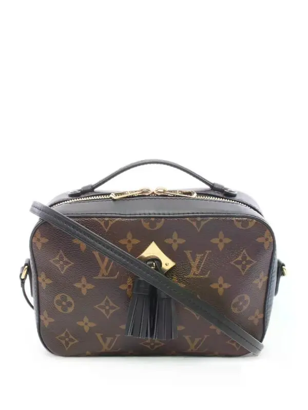 LOUIS VUITTON 2018 Saintonge Monogram Shoulder Bag