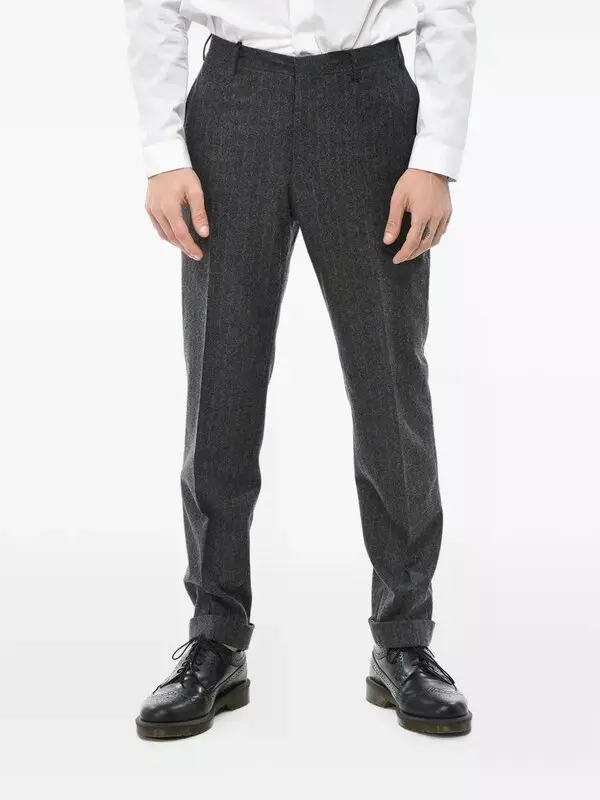 Corneliani Cc Collection Belt-loop Trousers