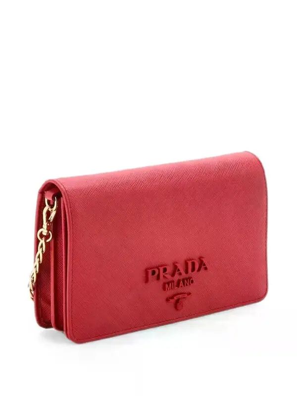 Prada Saffiano Leather Chain Crossbody Bag