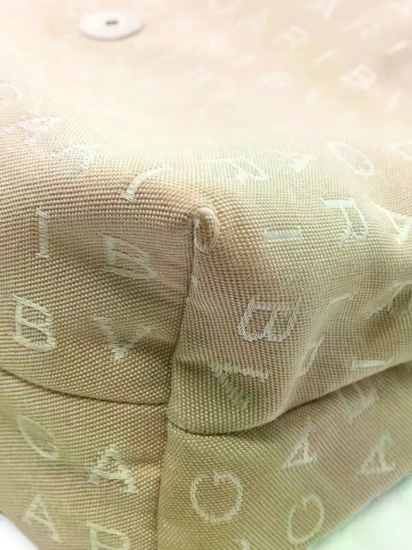 BVLGARI 2000s Logomania Shoulder Bag - Neutrals