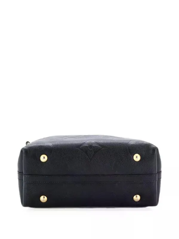 LOUIS VUITTON Monogram Empreinte Giant Pm Hobo Bag - Black