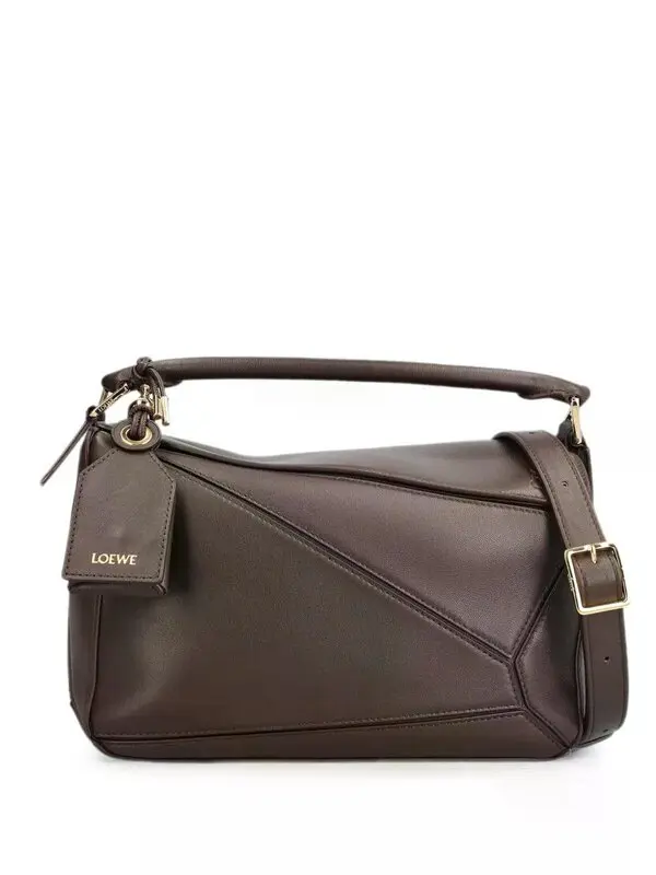 Loewe Small Featherlight Puzzle Bag In Nappa Lambskin
