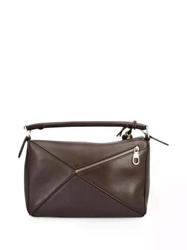 Loewe Small Featherlight Puzzle Bag In Nappa Lambskin