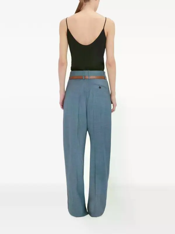 Victoria Beckham Wool Tailored Trousers