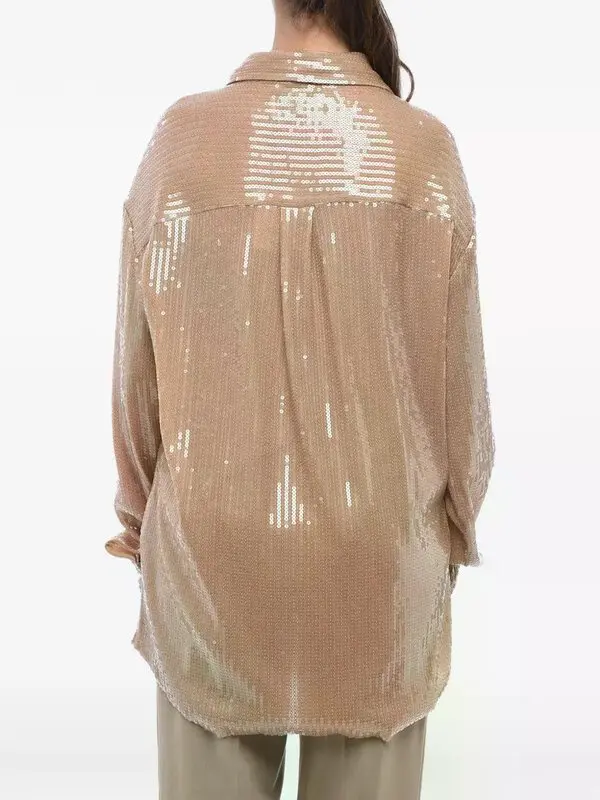 Giuseppe Di Morabito Sequin Embellished Shirt - Neutrals
