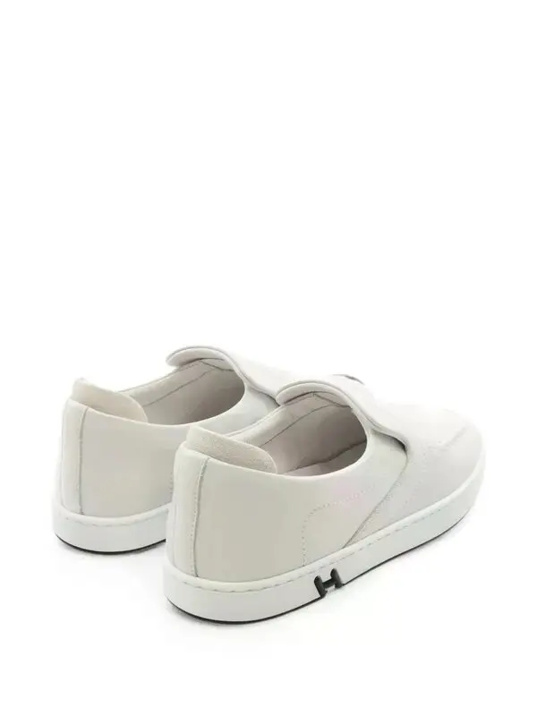 Hermès Leather Slip-on Sneakers