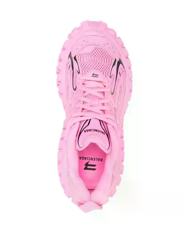 Balenciaga Bouncer Chunky-sole Sneakers - Pink