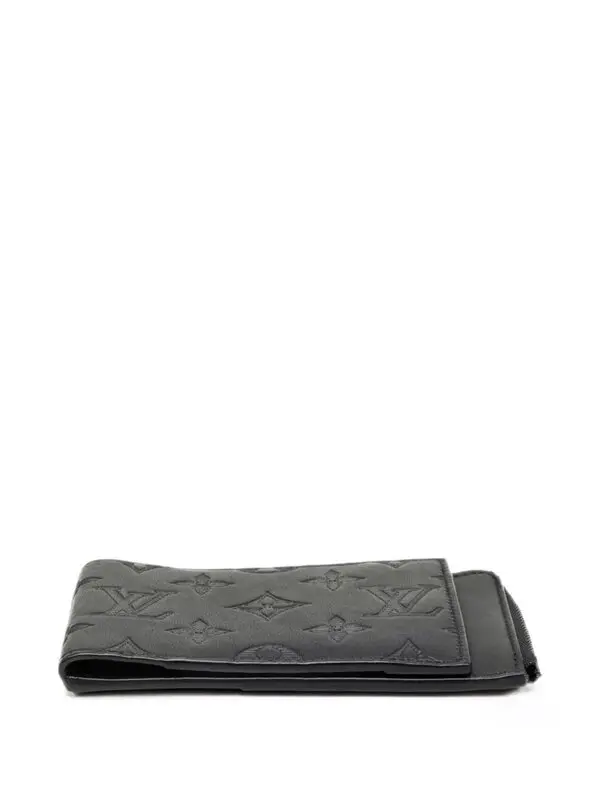 LOUIS VUITTON 2021-2022 Monogram Shadow Hybrid Wallet Small Wallets