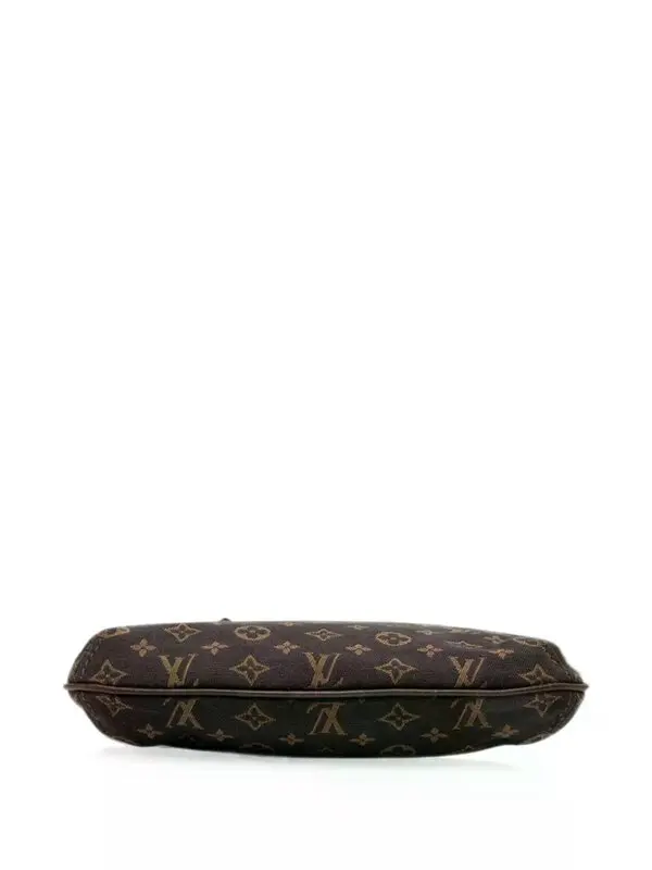 LOUIS VUITTON 2008 Monogram Mini Lin Mini Pochette Accessoires Handbag