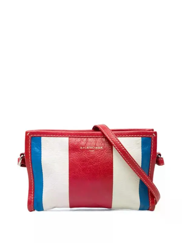 Balenciaga Lambskin Bazar Crossbody Bag - Multicolour