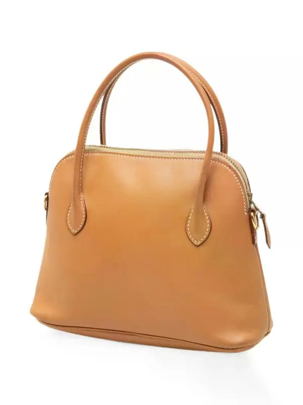 Hermès 1991 Mini Box Calf Bolide Satchel