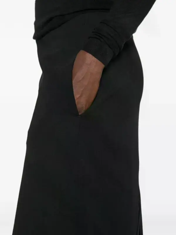 JIL SANDER Maxi Skirt With Pleated Insert