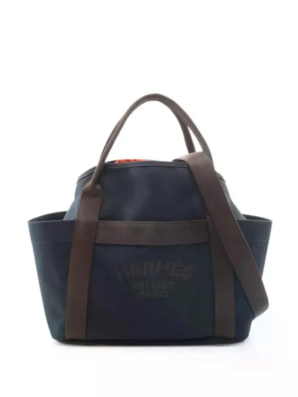 Hermès 2018 Groom Canvas Tote Bag