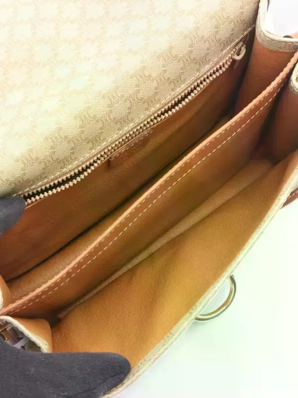 Celine 2000s Triomphe Shoulder Bag
