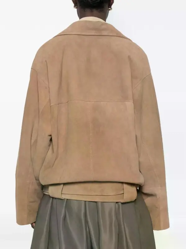 Khaite Belted Notch-lapels Jacket