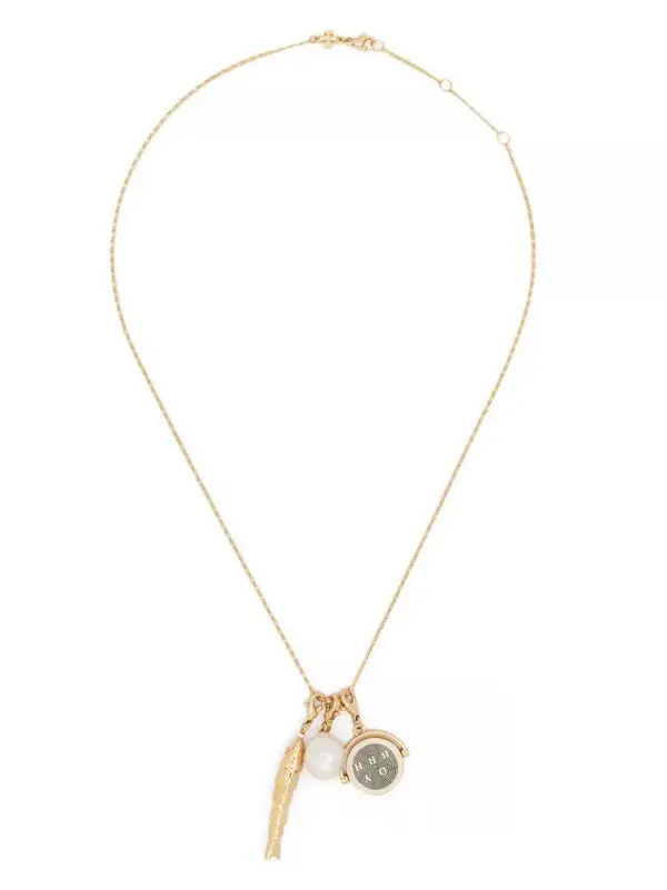 Tory Burch Statement-pendant Chain Necklace