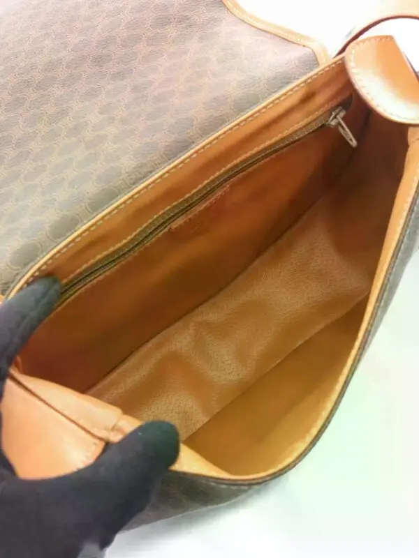 Celine 2000s Macadam Shoulder Bag