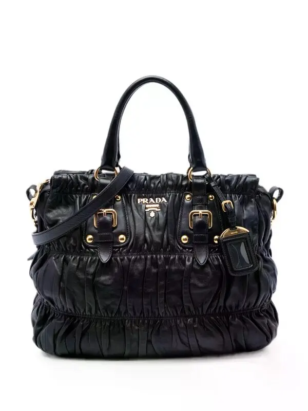 Prada 2010-2026 Nappa Gaufre Satchel