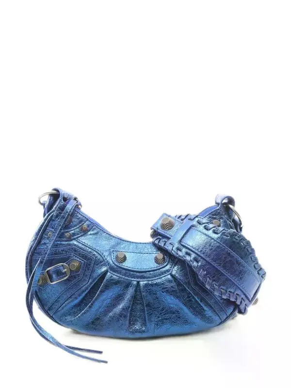 Balenciaga 2010s Xs Le Cagole Shoulder Bag - Blue