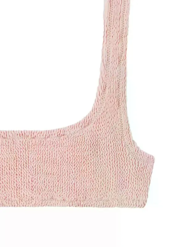 REINA OLGA Ginny Crinkled Bikini Top