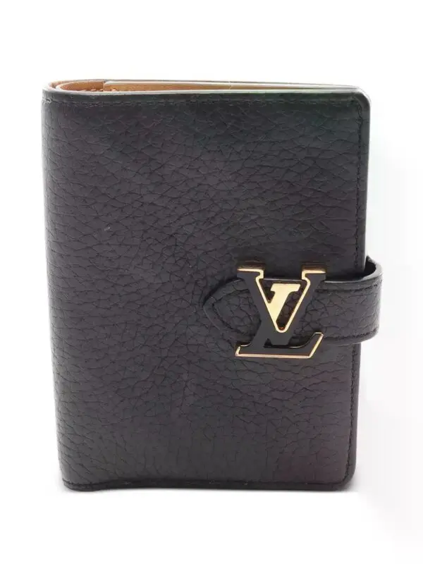 LOUIS VUITTON Vertical Bi-fold Wallet - Black