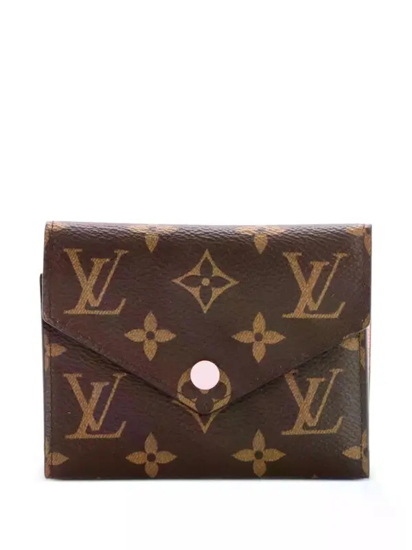 LOUIS VUITTON Victorine Wallet Monogram Canvas Small Wallets - Brown