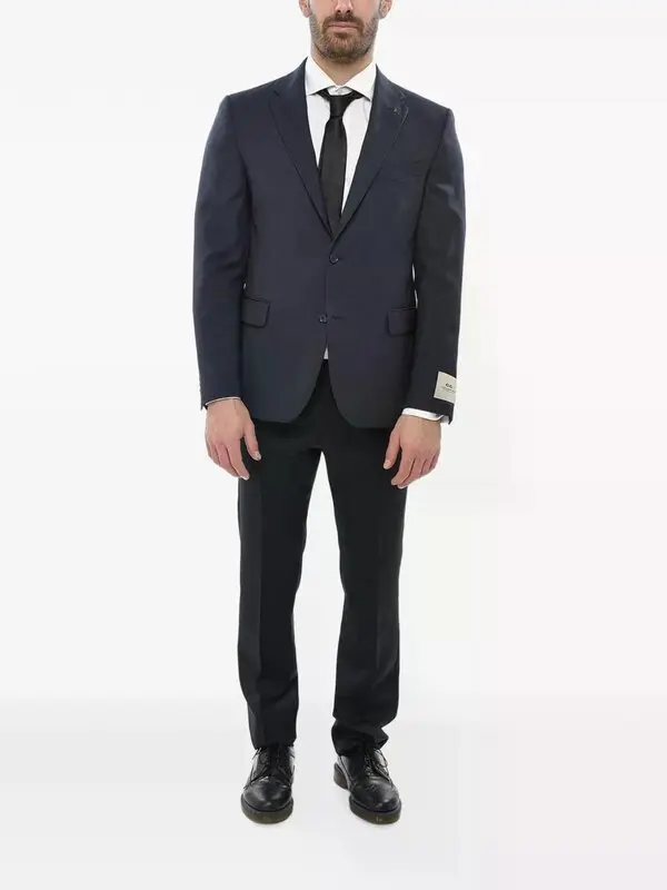 Corneliani Cc Collection Checked Single-breasted Blazer