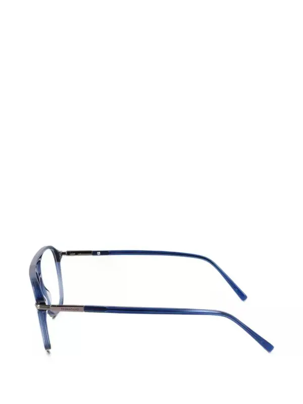 FERRAGAMO Square Full-rim Glasses