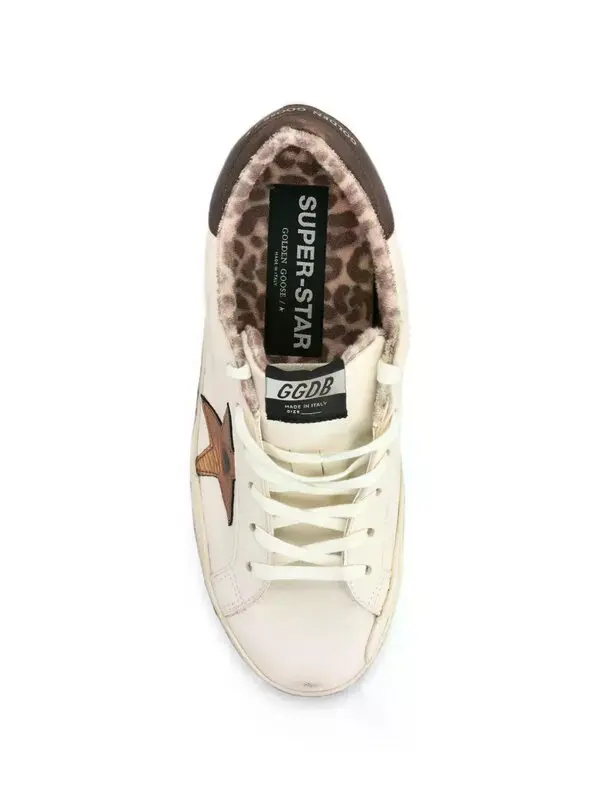GOLDEN GOOSE Super-star Distressed Sneakers