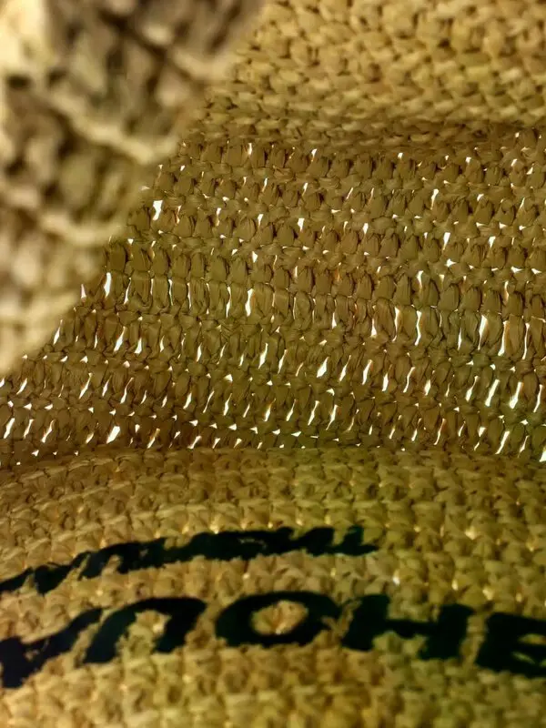 Saint Laurent Rive Gauche Supple Raffia Tote Bag