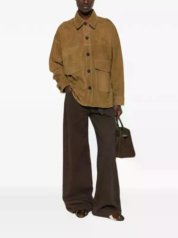 ARMA Suede Flap-pocket Jacket