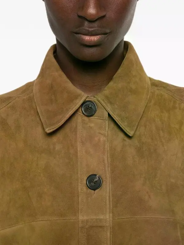ARMA Suede Flap-pocket Jacket