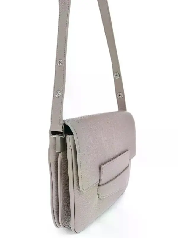 Il Bisonte Hammered Leather Shoulder Bag