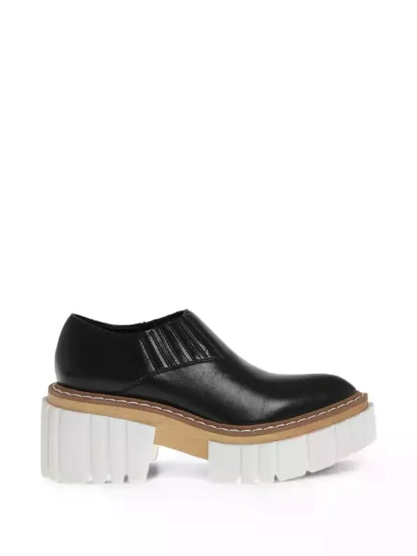 Stella McCartney Emilie Wedge-heel Sneakers - Black