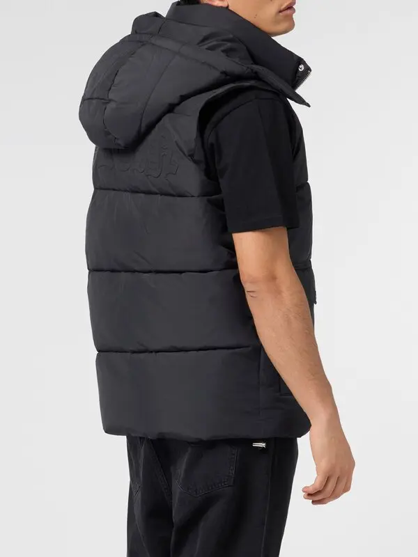 Philipp Plein Puffer Waistcoat With Stand Collar