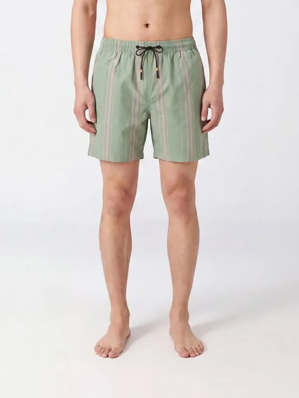 RRD Baiadera Striped Swim Shorts - Green