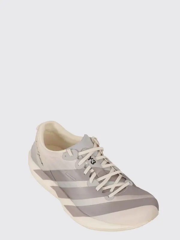 Y3 Technical Fabric Lace-up Sneakers - Beige