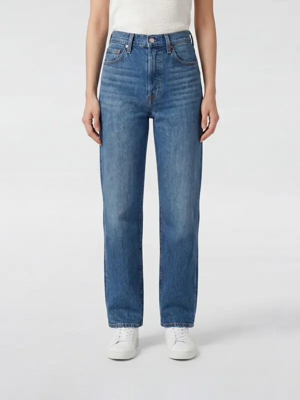 LEVI'S Ribcage High-waisted Straight Jeans