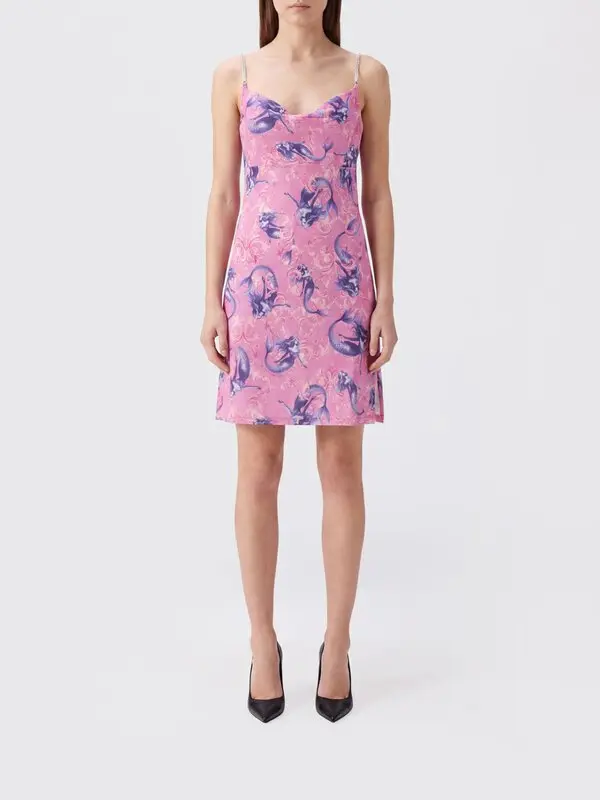 Versace Printed Mini Dress