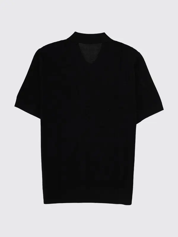Fred Perry Short-sleeved Viscose Knit Polo Shirt With Embroidered Logo