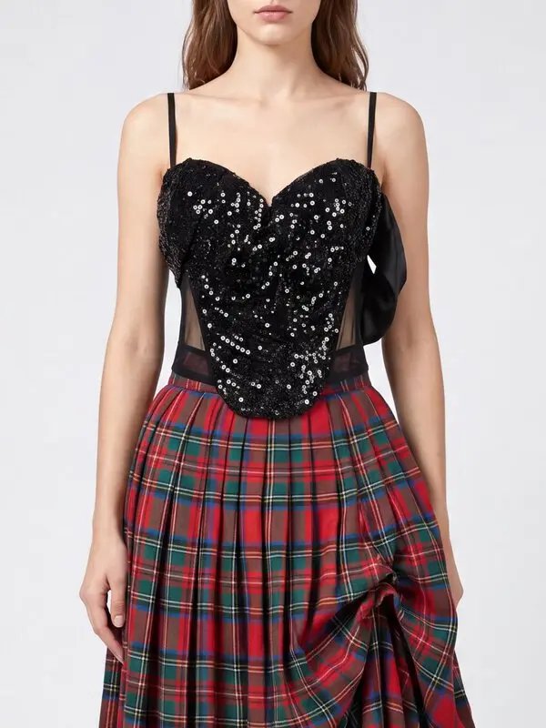 VIVIENNE WESTWOOD Embellished Corset Top