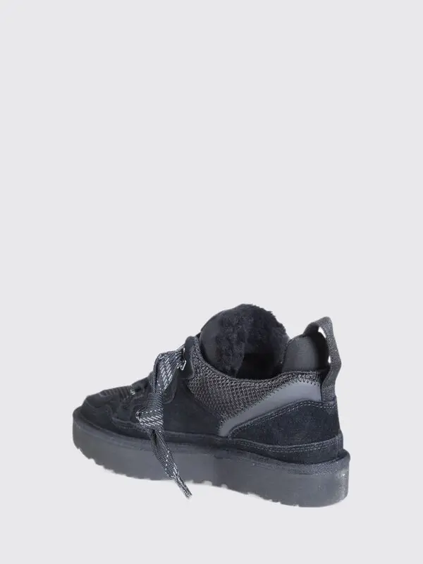 UGG Lo Lowmel Low-top Suede Sneakers - Black