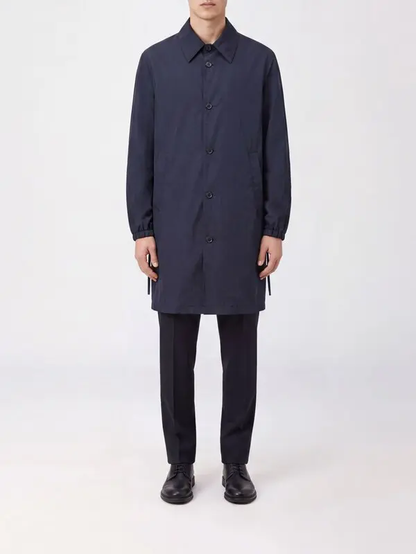 WOOYOUNGMI Water-repellent Polyester Trench Coat