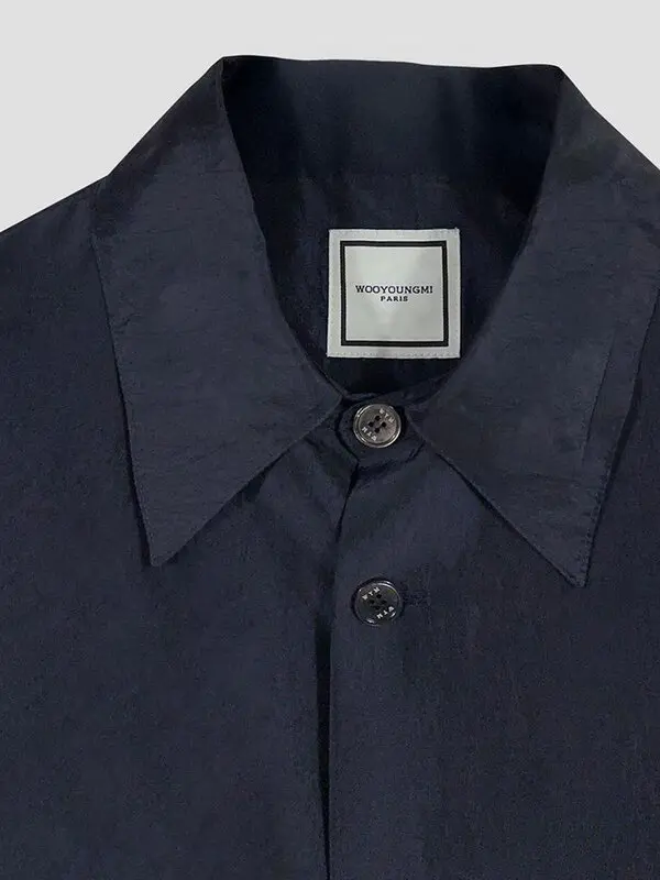 WOOYOUNGMI Water-repellent Polyester Trench Coat