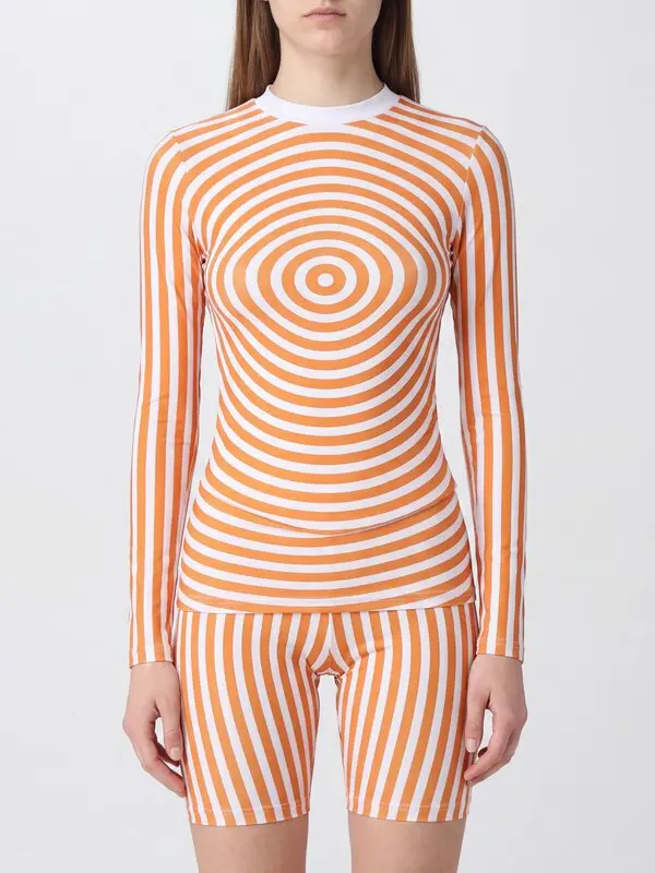 JEAN PAUL GAULTIER Striped Long Sleeve Top